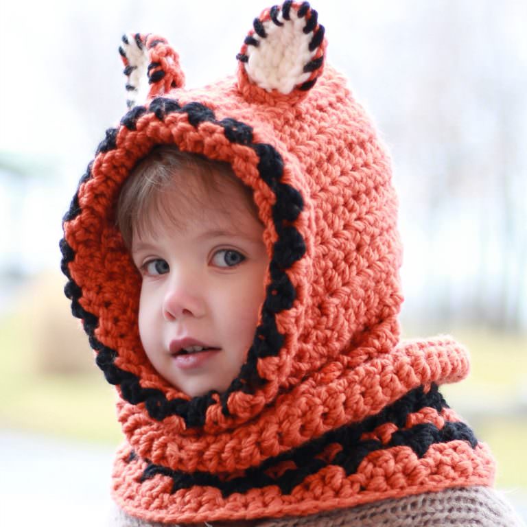 FRANKIE Fox Cowl - Crochet Pattern - The Easy Design