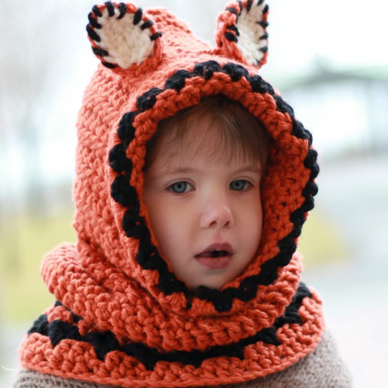 FRANKIE Fox Cowl - Crochet Pattern - The Easy Design