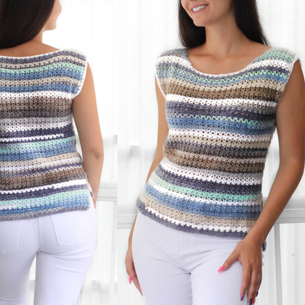 JADE Top - Crochet Pattern - The Easy Design