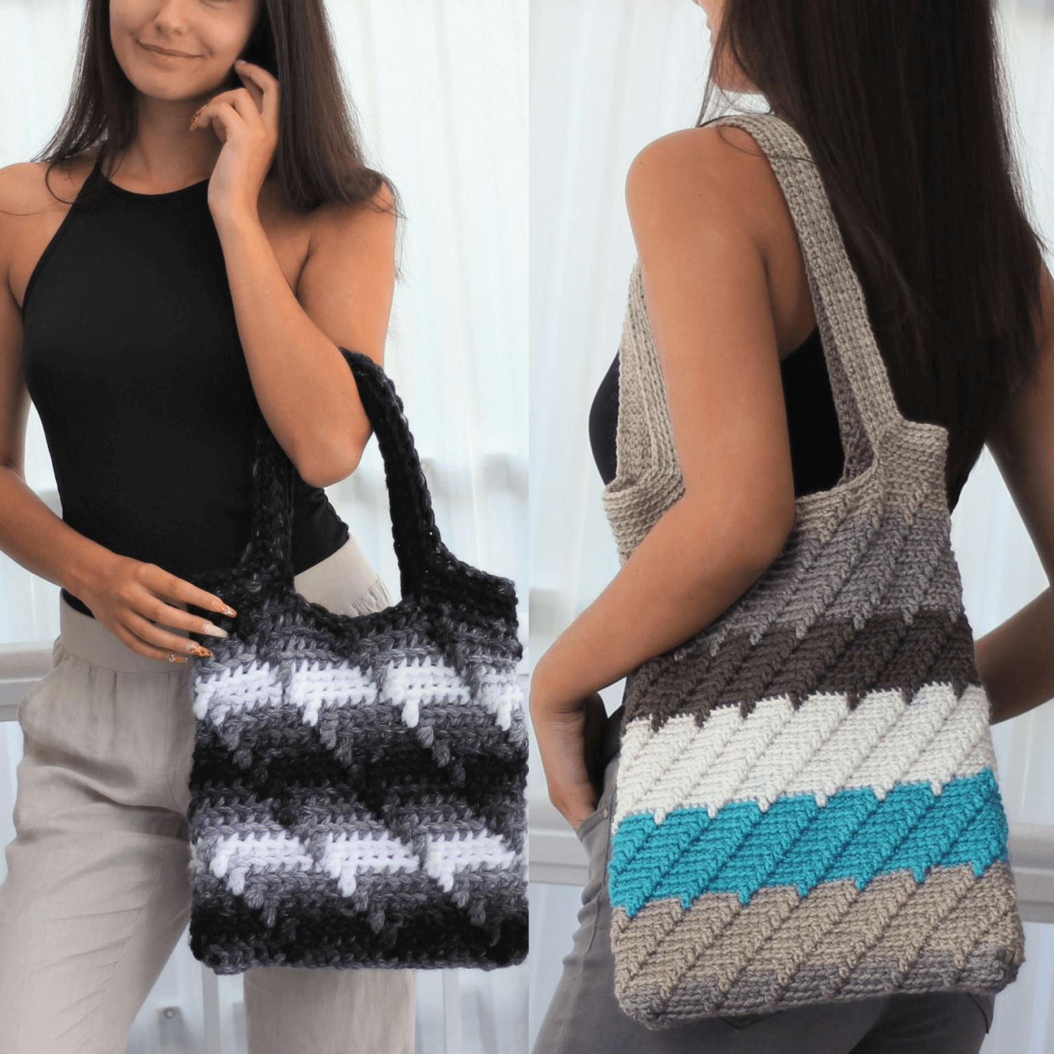 PARIS Bag - Crochet Pattern - The Easy Design