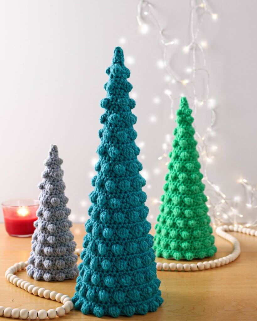 Bobble Christmas Tree - Crochet pattern - The Easy Design